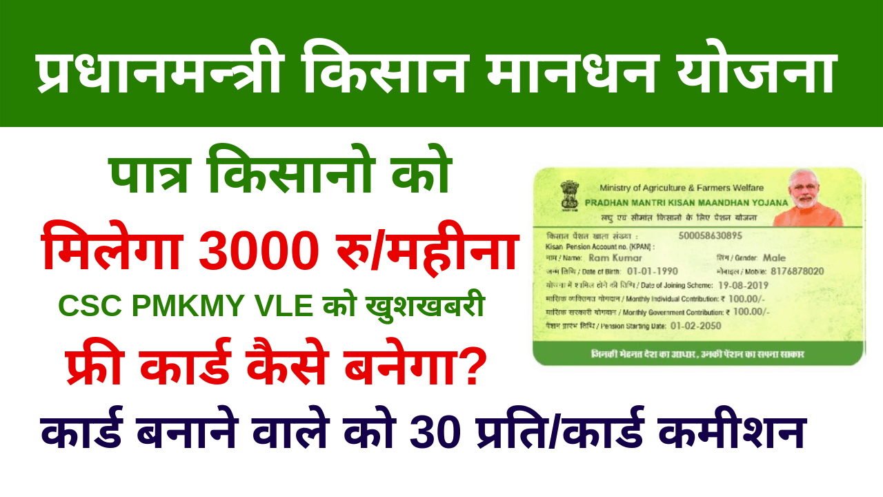 PMKMY, Registration 2021, PMKMY Login, CSC - www.digitalindiagov.in