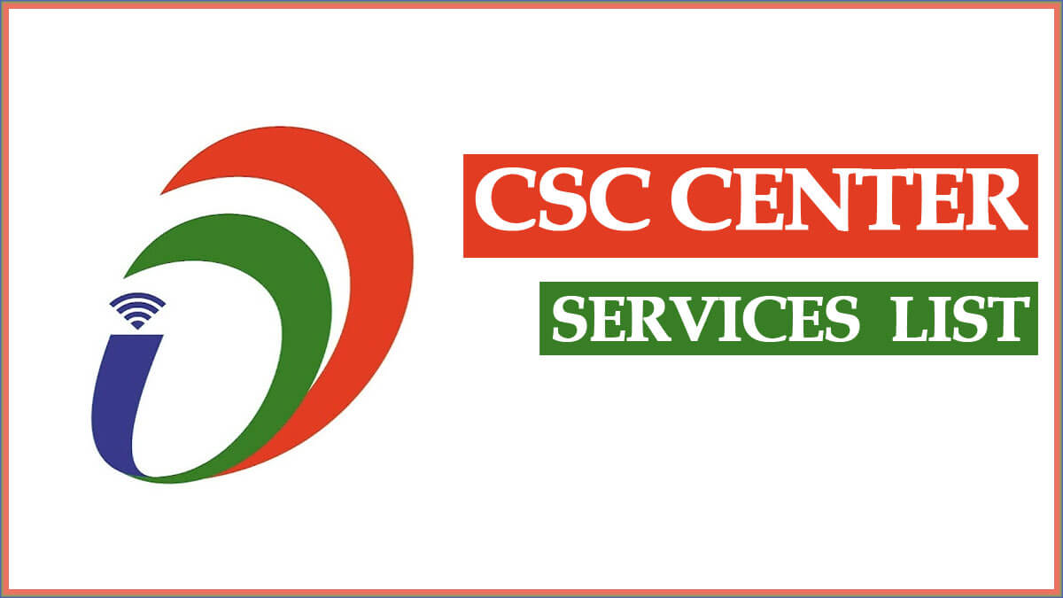 CSC Digital India 2022-23 | CSC 2.0 scheme | Services provided