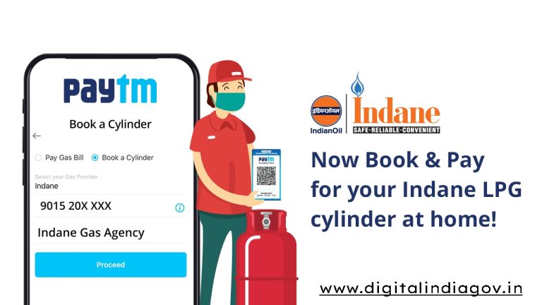 Indane Gas Booking Update, online cylinder booking, online payment