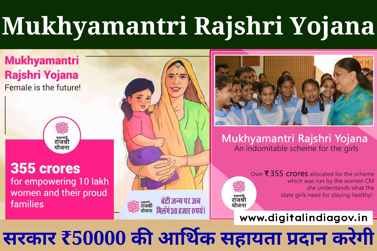 Mukhyamantri Rajshri Yojana, Online Application, Objective, Benefits