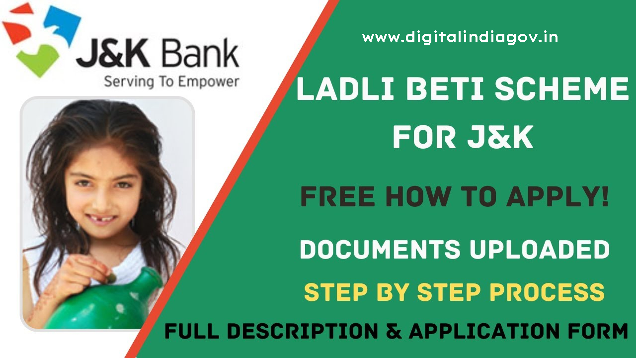JK Ladli Beti Scheme 2024, Apply Online, Eligibility & Benefits