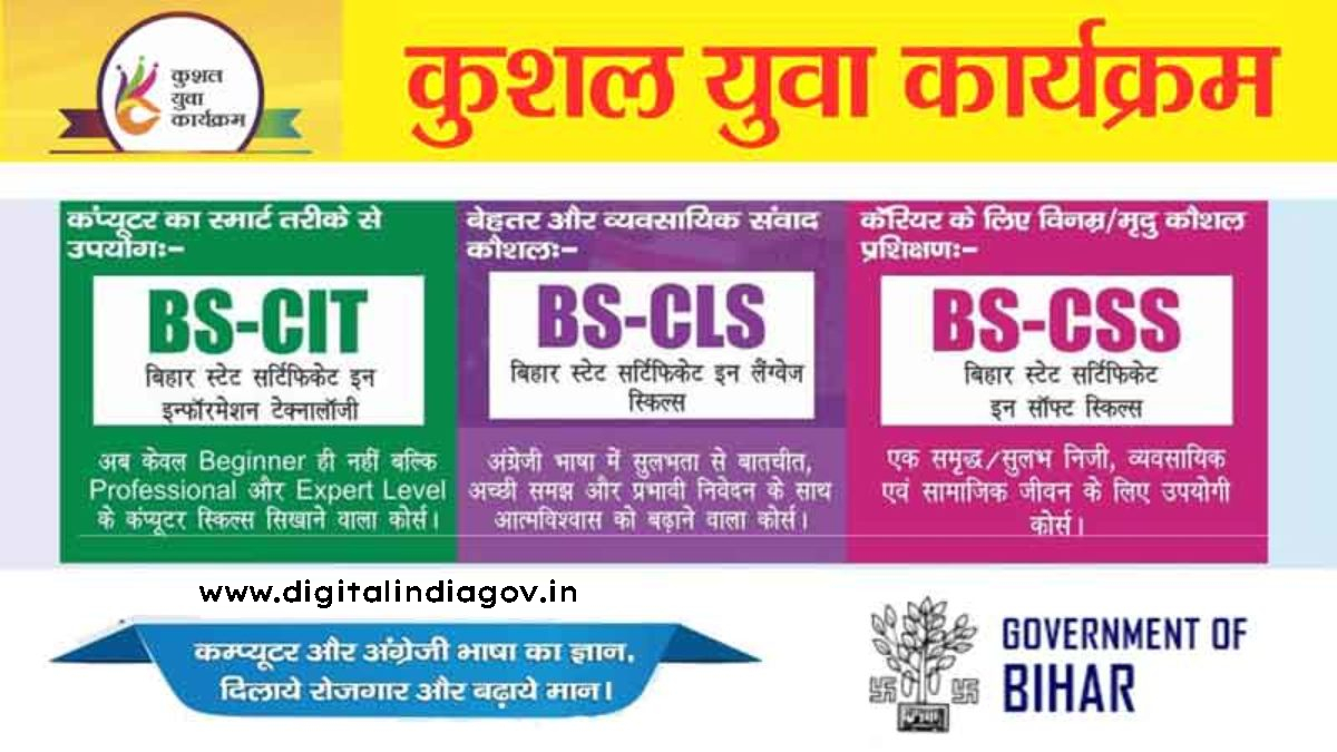 Bihar Kushal Yuva Program 2024, Apply Online, Objective, Benefits