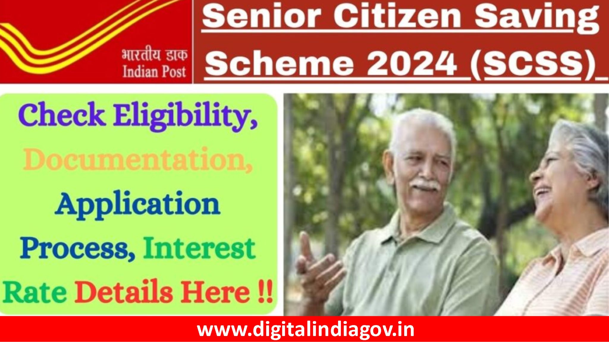 SCSS Scheme in Post Office, A Complete Guide for Senior Citizens