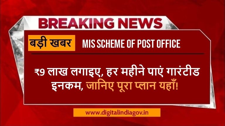 MIS Scheme of Post Office, Interest Rates, & Calculator Explained